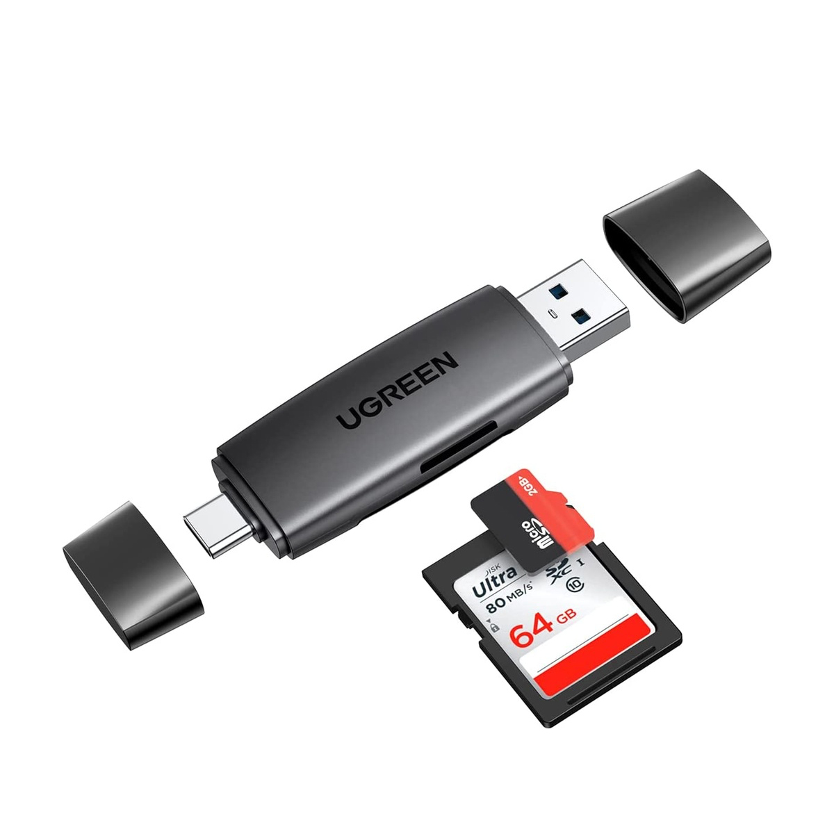 UGREEN USB 3.0 MULTIFUNCTION CARD READER - R&R Computer Services