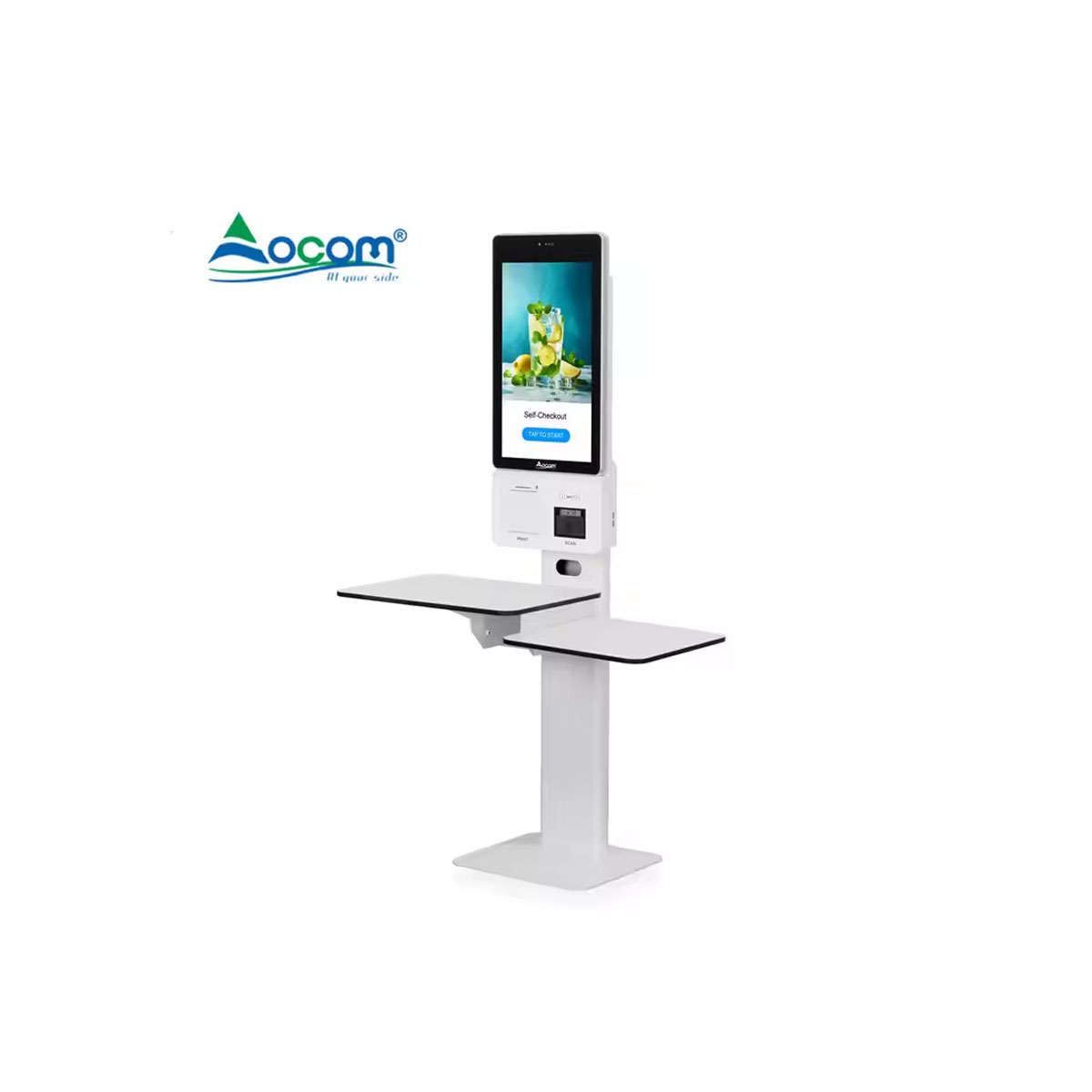 OCOM POS-K004 21.5 inch TOUCHSCREEN SELF SERVICE MACHINE - R&R Computer ...